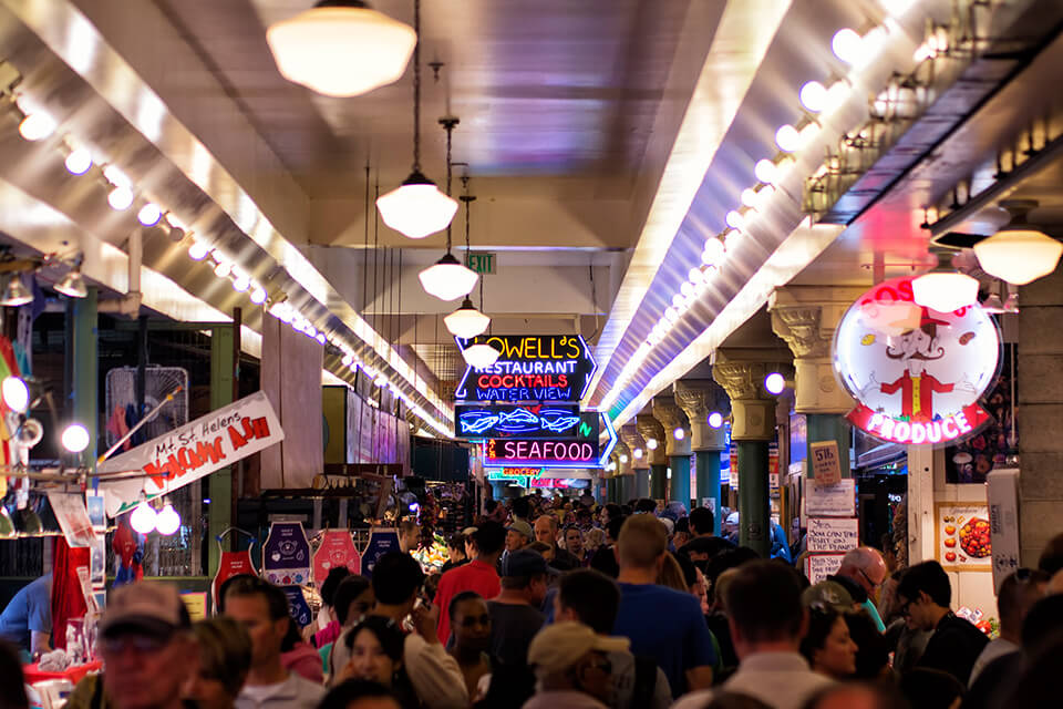Seattle Pike Place Market - daaamn.com